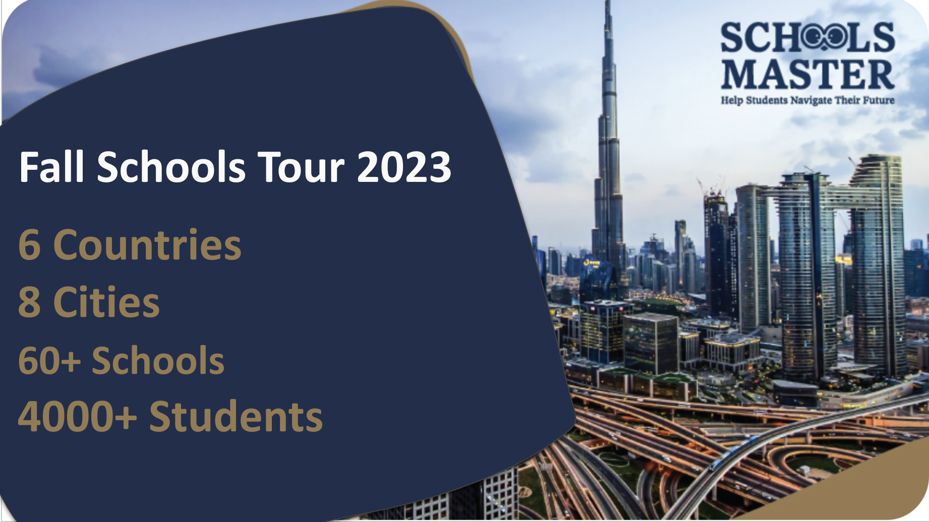 Schools Master - Fall Schools Tour 2023